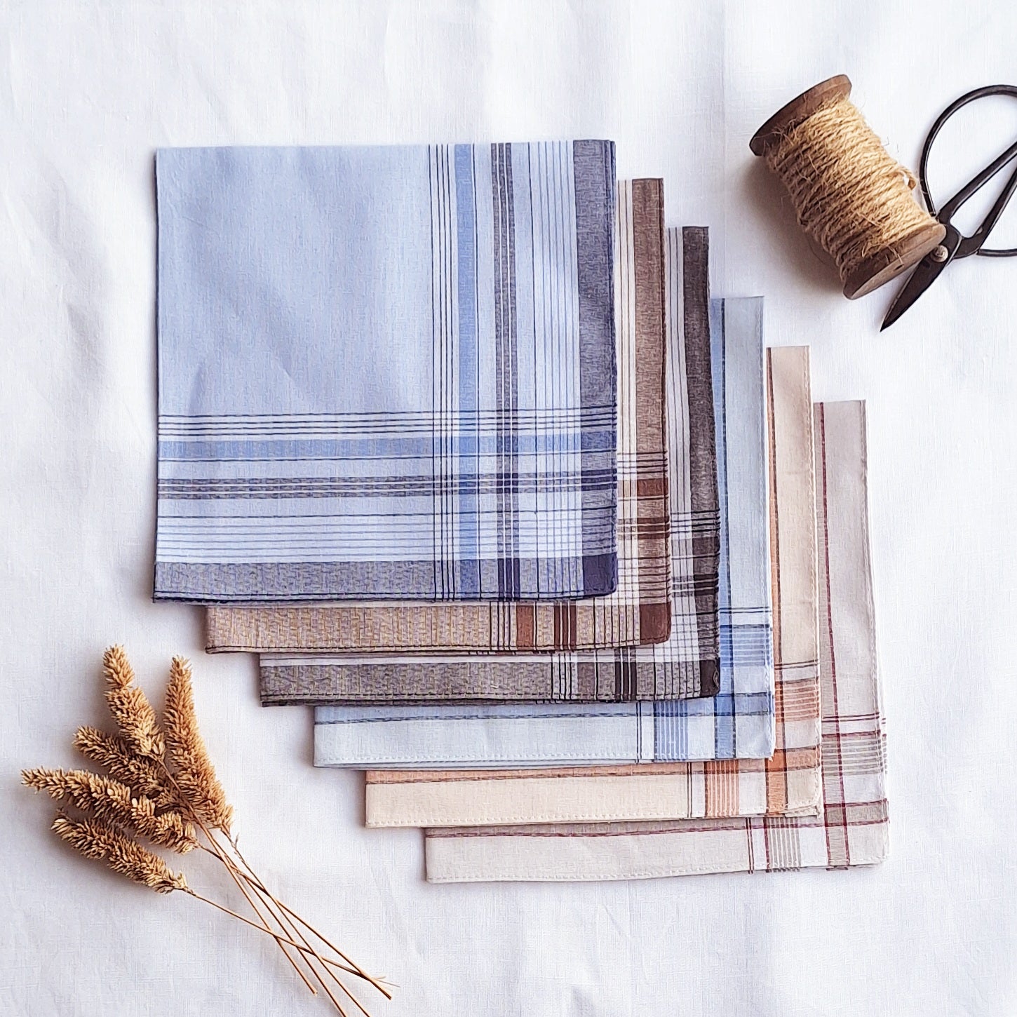 Mens 'Work' Hankies 6pk – Little Acorn